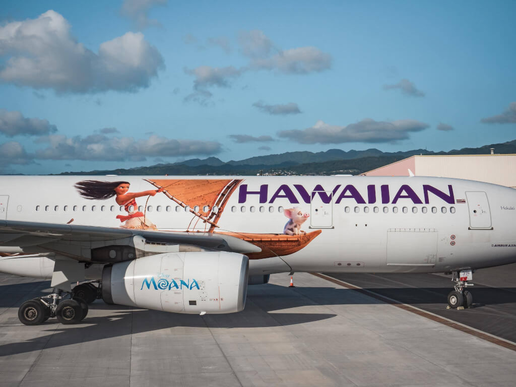 Hawaiian Air's Moana Aircraft - Jeffsetter Travel