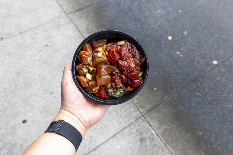 Trying Suisan Poke Bowls - Jeffsetter Travel
