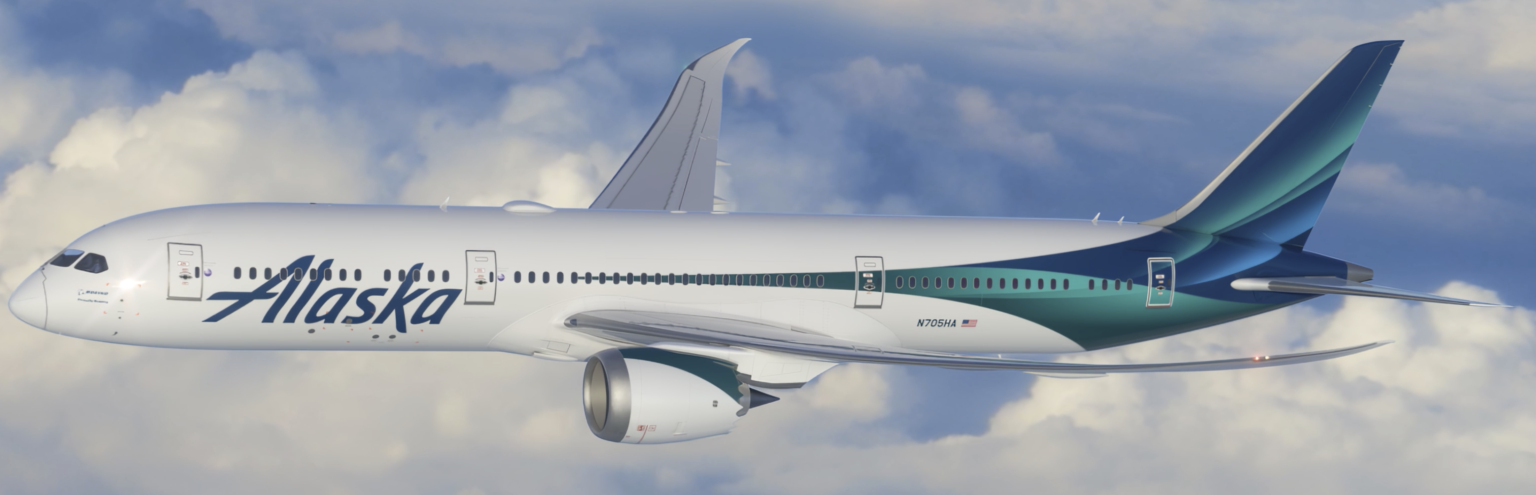 New Alaska Air 787 Livery and Routes Unveiled - Jeffsetter Travel